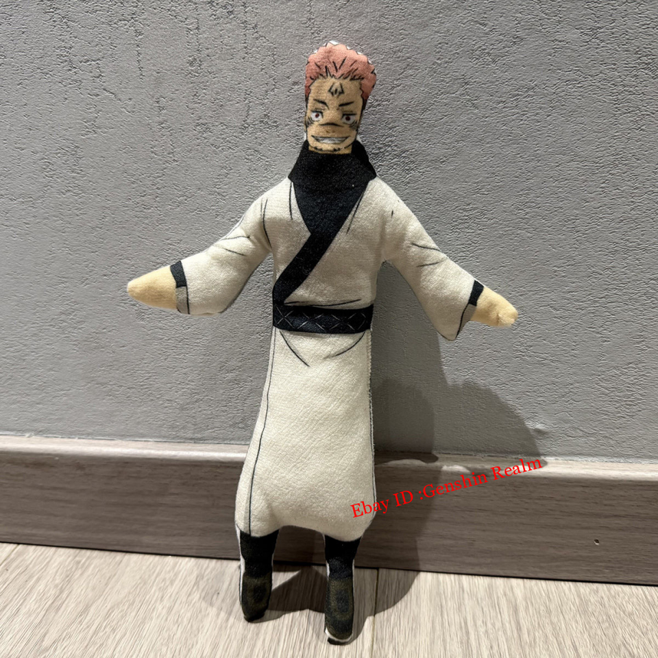 Anime Jujutsu Kaisen Ryomen Sukuna Plush Wired Doll Figure Collection ...