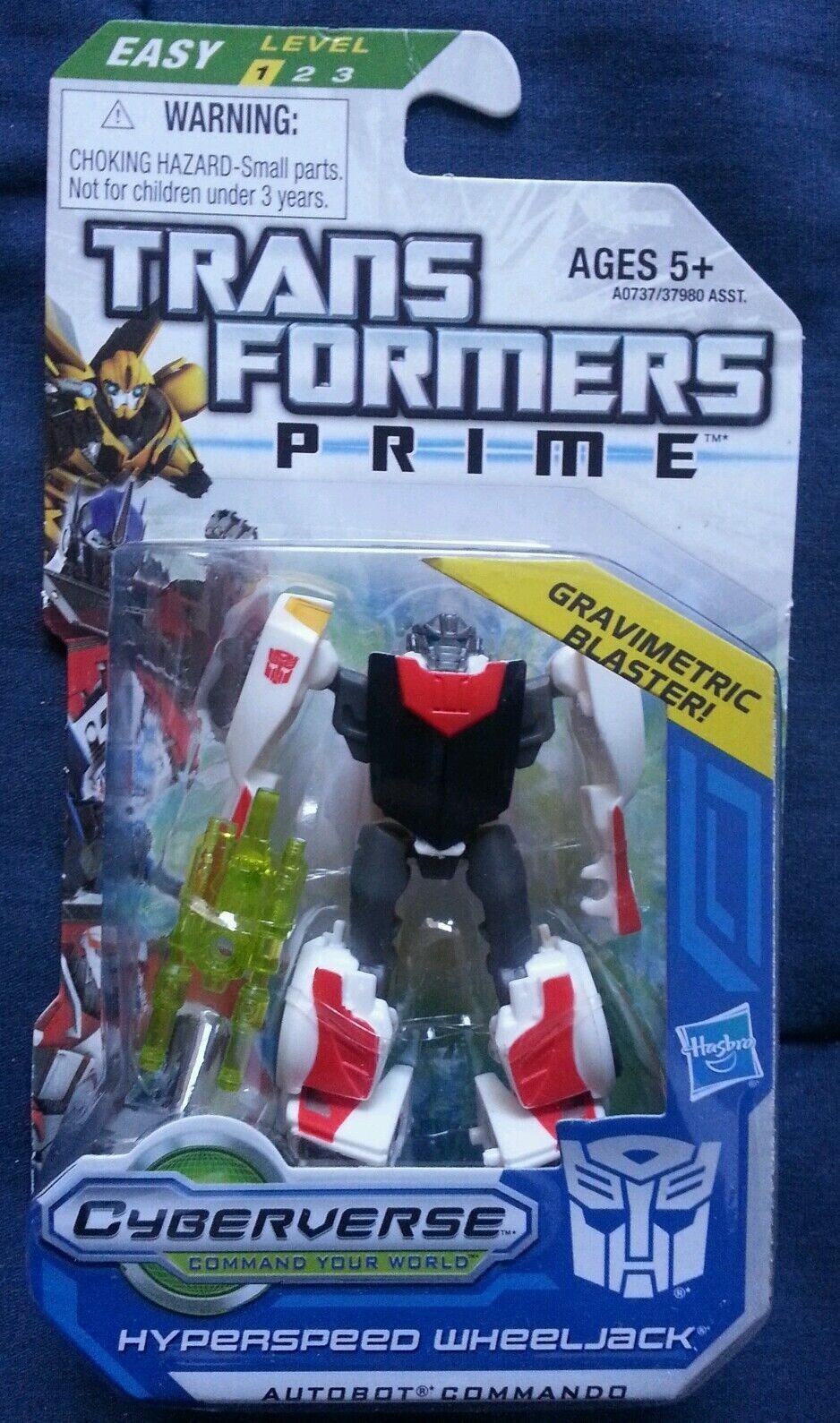Transformers PRIME CYBERVERSE LEGION HYPERSPEED WHEELJACK MOSC SEALED ...