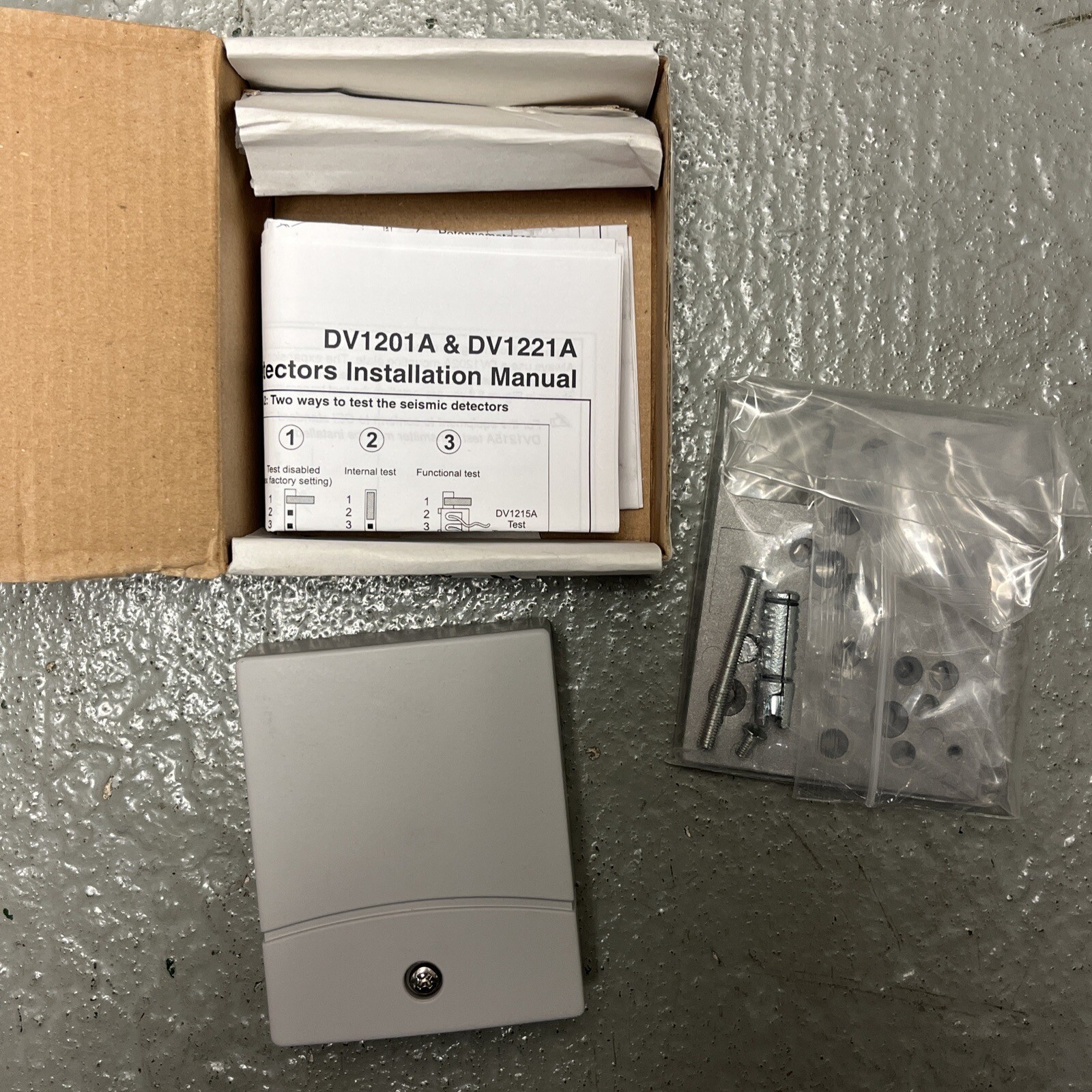 Interlogix DV1201A Structural Vibration Sensor for sale online | eBay