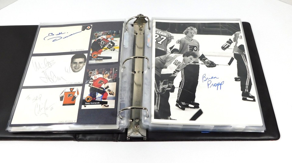 Lot of (166) Assorted Philadelphia Flyers Autographs Parent Clarke ...