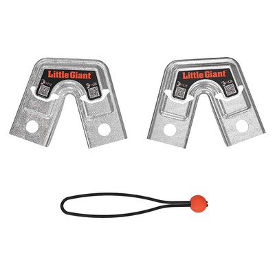 LITTLE GIANT 26044 Trestle Brackets,300 lb.,Aluminum Mill 31XW73 | eBay