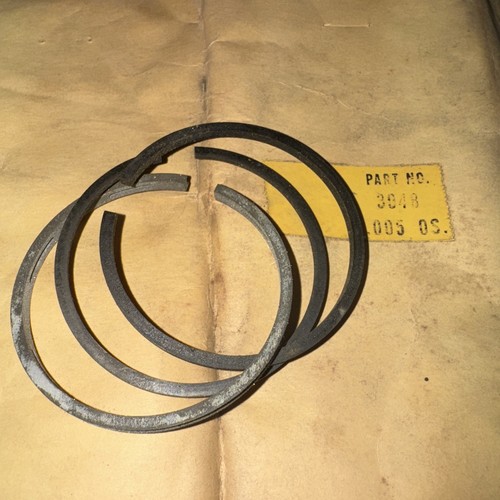 New Clinton air cooled gas engine Ring Set # 3048 .005 Narrow Oil Ring ...