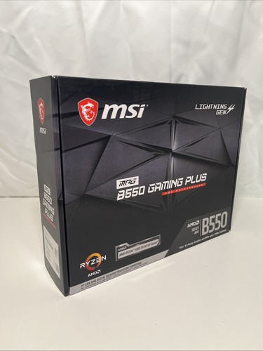 MSI MPG B550 GAMING PLUS AM4 AMD B550 SATA 6Gb/s ATX AMD Motherboard | eBay