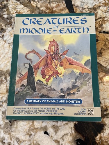 MERP Middle Earth Roleplaying Creatures of Middle Earth 1st edition ICE ...
