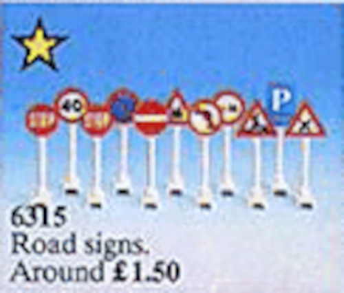 LEGO 6315 Road Signs | eBay.de