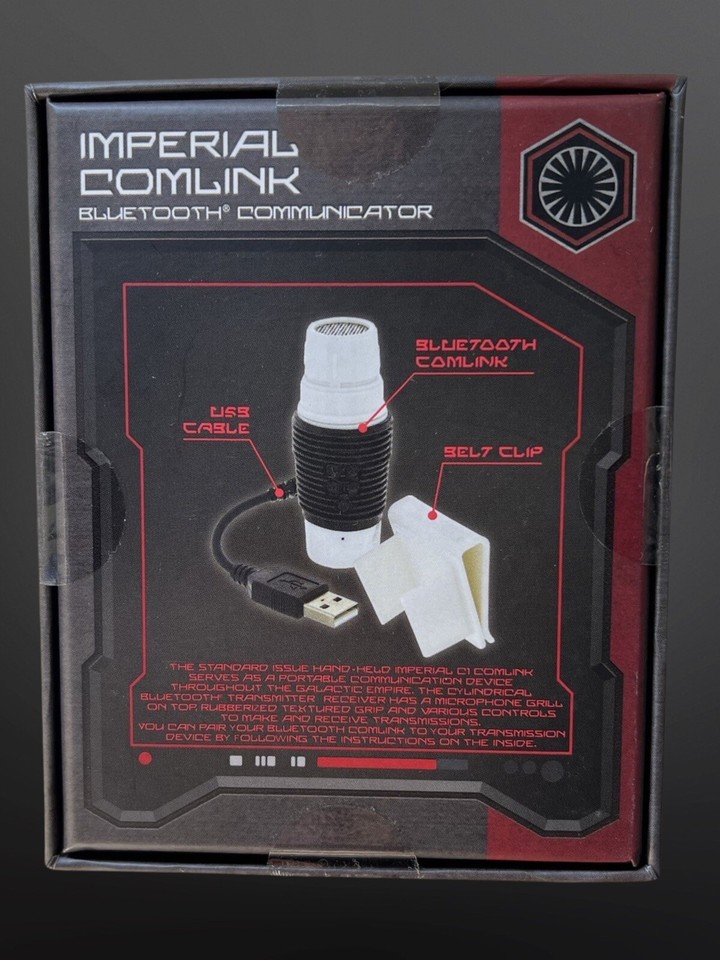 Disney Parks Imperial Comlink Bluetooth Communicator Star Wars Galaxy’s ...