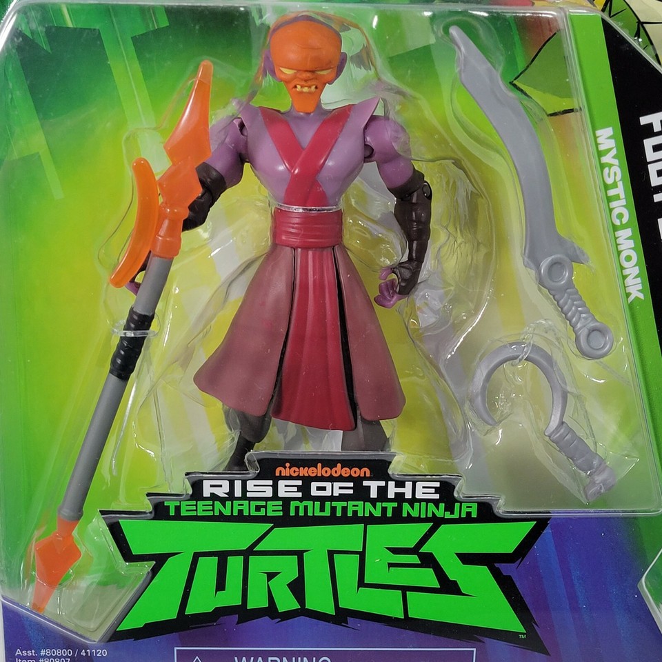 Rise of the Teenage Mutant Ninja Turtle Foot Lieutenant Mystic Monk NEW ...