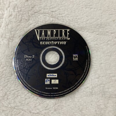 Vampire The Masquerade Redemption PC CD-ROM Disc 2 Play Disc Only. | eBay