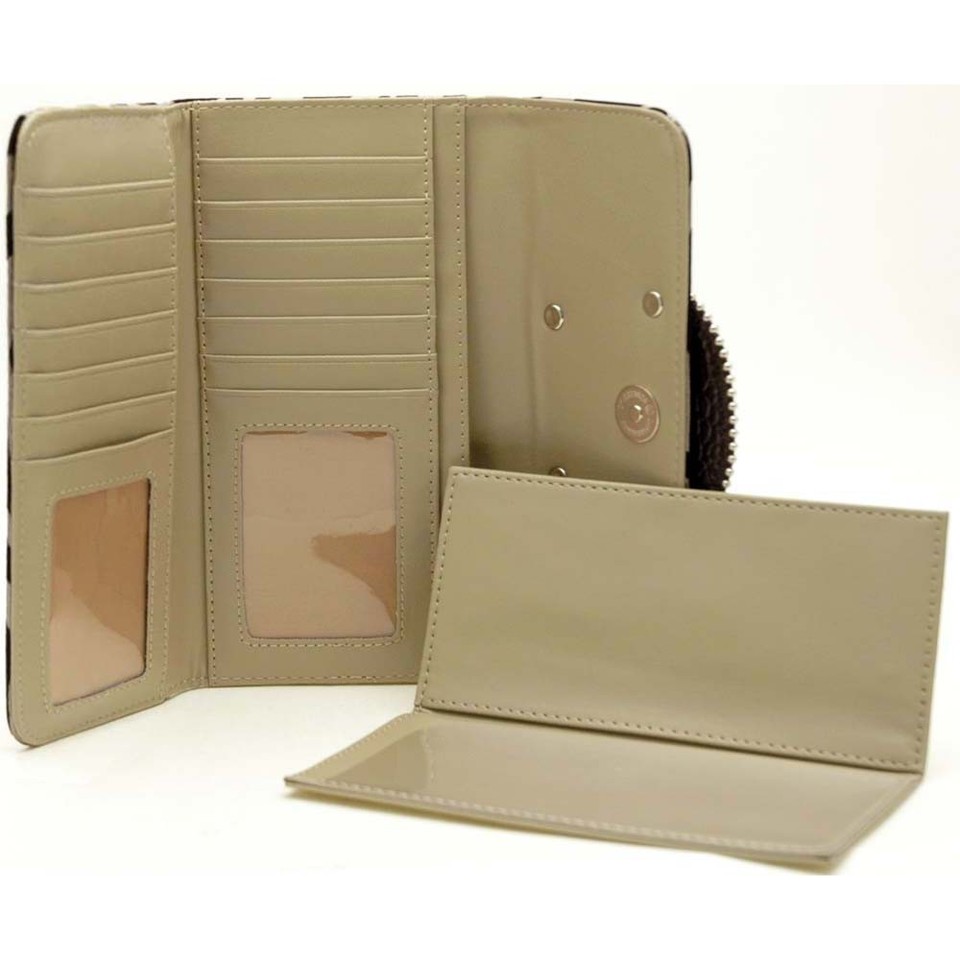 Western Rhinestone Tri-fold buckle wallet | eBay