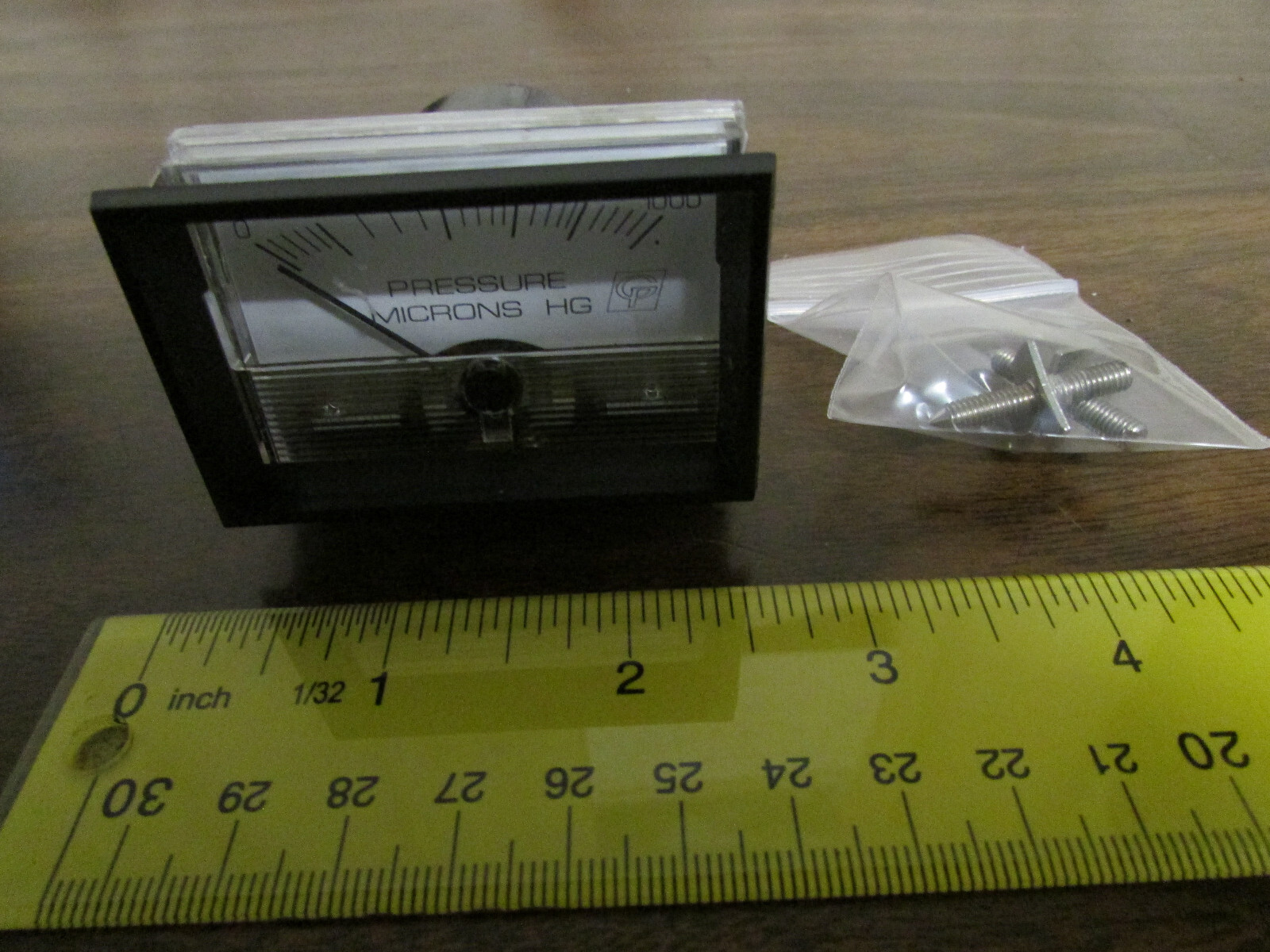 Pressure-Microns Panel Meter for Granville-Philips 27004 Gauge ...