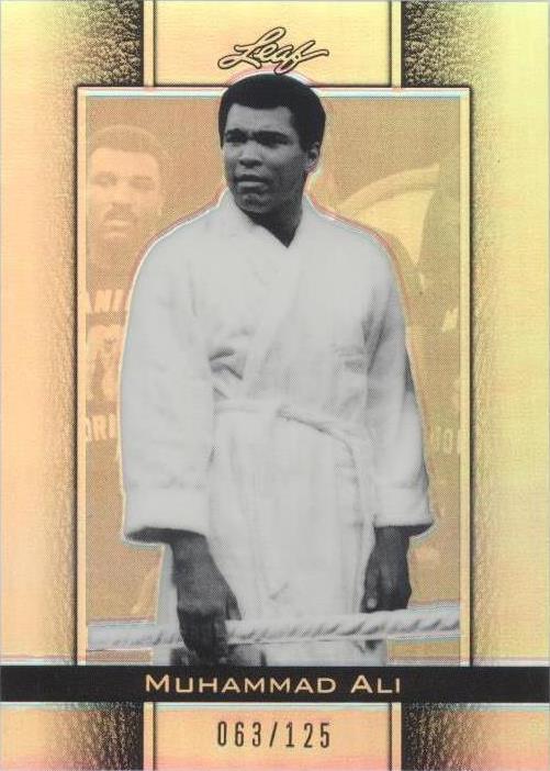 2011 Leaf Metal Ali - Muhammad Ali #9 Silver Prismatic /125 for sale ...
