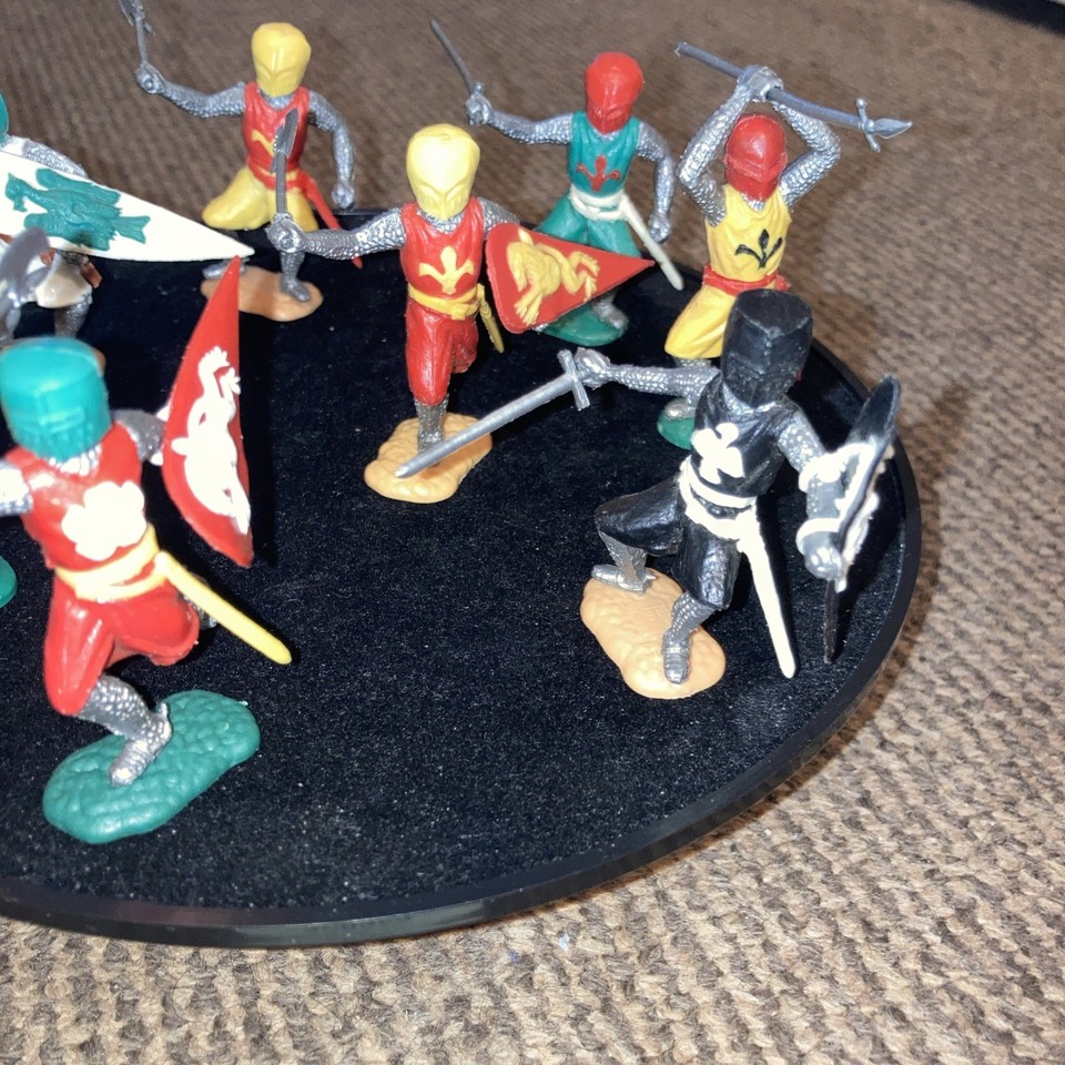 Vintage Timpo Medieval English 🏴󠁧󠁢󠁥󠁮󠁧󠁿 Knights Foot Soldiers + Variant ...