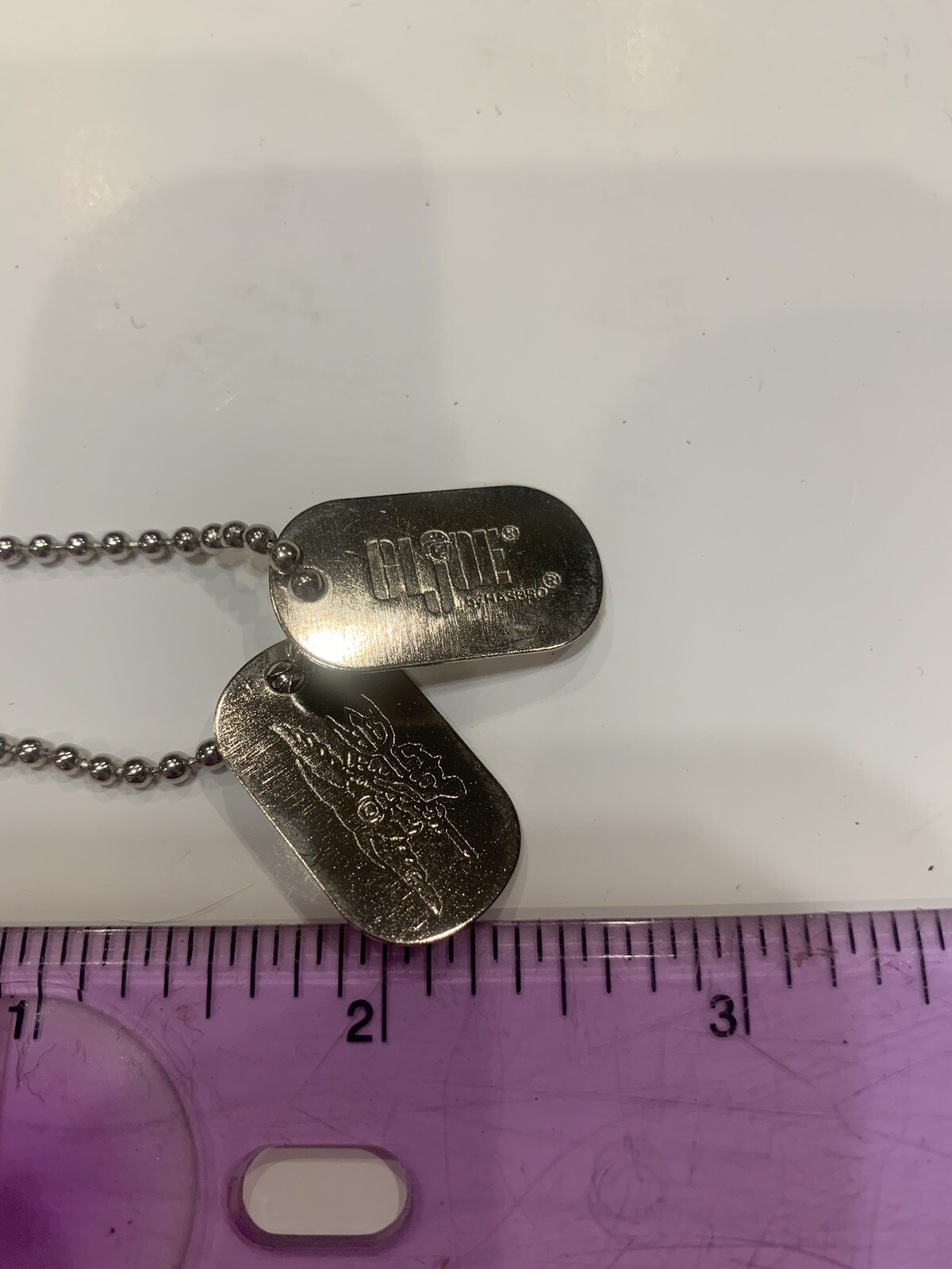 GI JOE Dog Tags Accessory - FOR 12" ACTION FIGURE 1/6 SCALE 1:6 21st ...