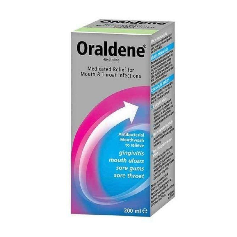 Oraldene Antibacterial Mouthwash 200ml 1 2 3 6 Packs**Free Delivery ...