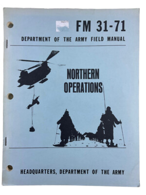 US Army Northern Operations Field Guide Softcover Reference Book | eBay