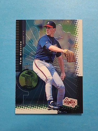 TOM GLAVINE 1999 UPPER DECK UD IONIX BASEBALL CARD # 9 H3068 | eBay