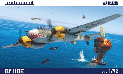 Eduard Plastic Kits 7464 - 1:72 Bf 110E Weekend edition - Neu | eBay