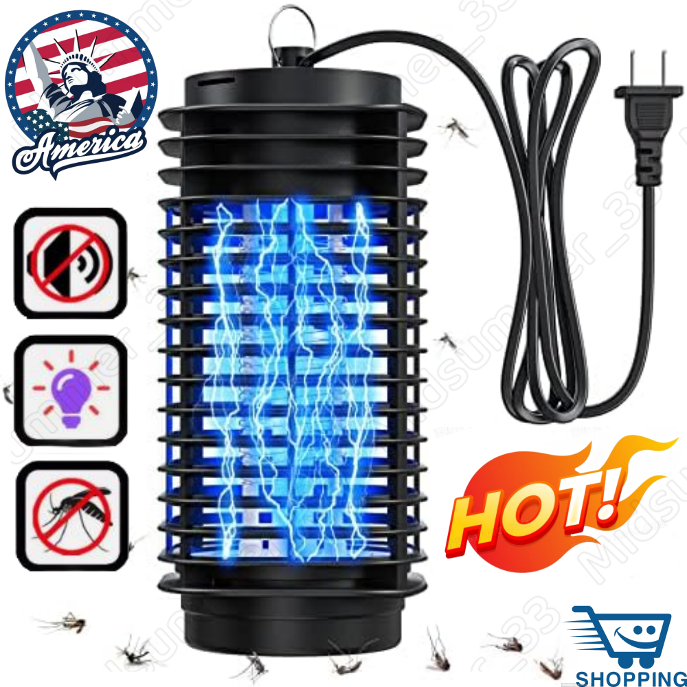 Electric Fly Bug Zapper Mosquito Insect Killer LED Light Trap Pest ...