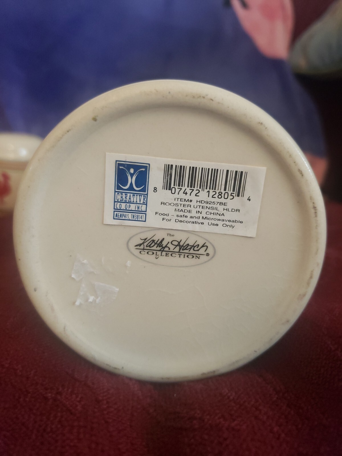 Kathy Hatch Kitchen Collection Roosters | eBay