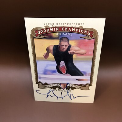 2012 Upper Deck Goodwin Champions Trey Hardee Auto Autograph #A-TH | eBay
