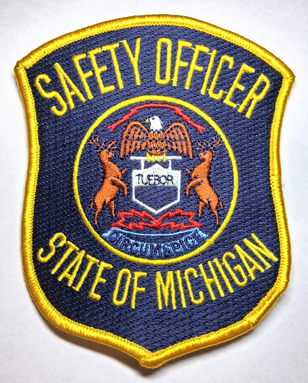 State of Michigan Safety Officer Patch - FREE Tracked US Shipping ! | eBay