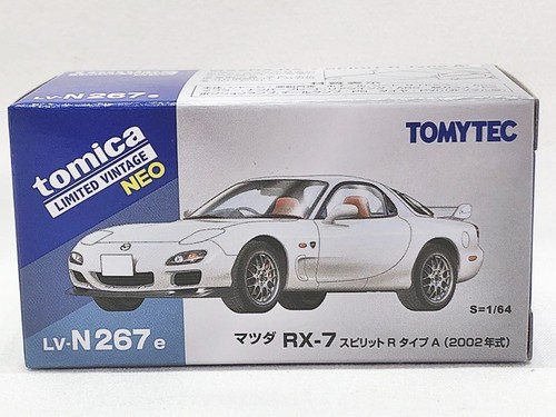 Tommytech Lv-N267E Mazda Rx-7 Spirit Ra White 2002 Mini Car Stock | eBay