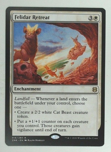 MTG Singles - Felidar Retreat - Zendikar Rising -R179 | eBay