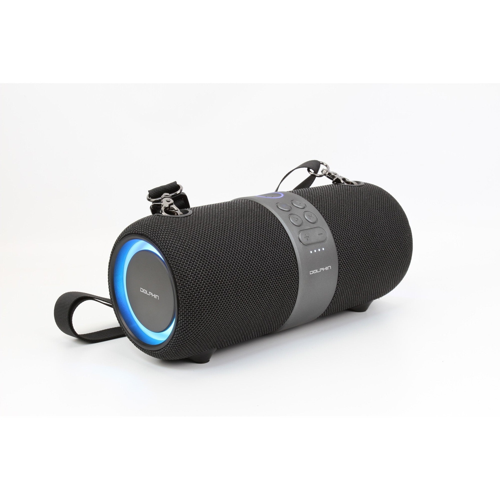 Dolphin LX60 Portable Bluetooth Waterproof Boombox Speaker Black with ...