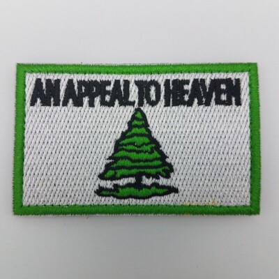 Appeal to Heaven George Washington Pine Tree Flag Morale Patch USA ...