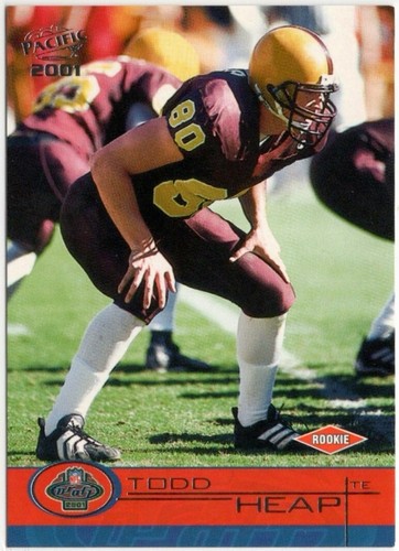 2001 Pacific Todd Heap Rookie Card #506 /2500 Ravens | eBay