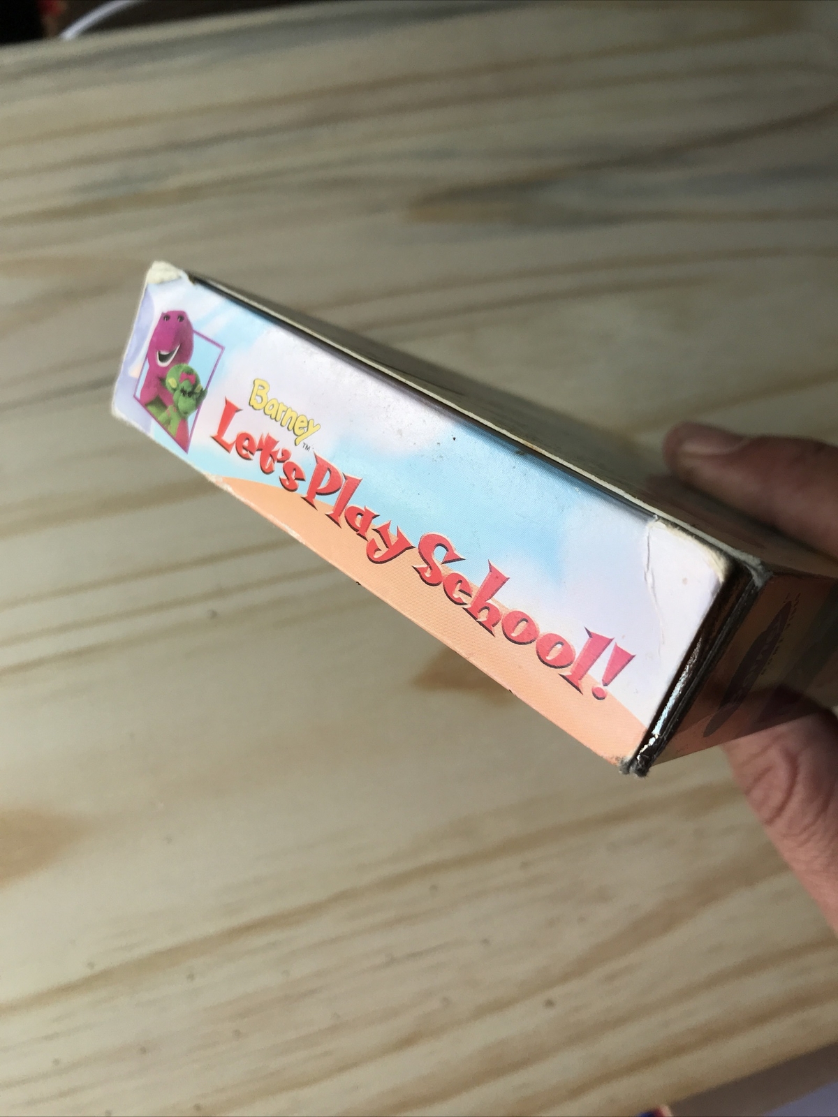 Barney Let’s Play School! VHS Video Tape Classic Collection VTG Sing ...
