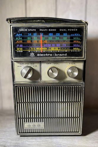 Vintage Electro Brand Radio Model EB2100 Works | eBay