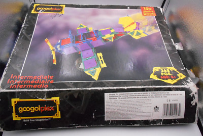 VINTAGE 1997 GOOGOLPLEX 268 PCS INTERMEDIATE MODEL SET OPEN BOX SEALED ...