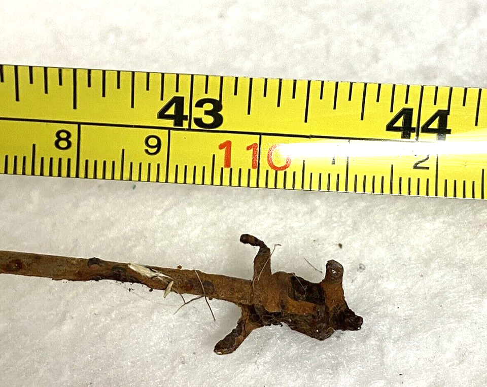 ANTIQUE SINGLE STRAND DOUBLE TWIST BARBED WIRE FENCING,RUSTY,VINTAGE ...