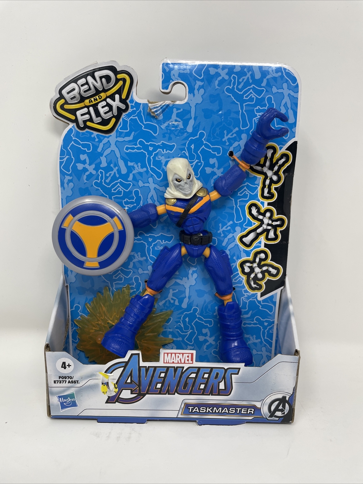 Avengers Bend and Flex Taskmaster Action Figure | eBay