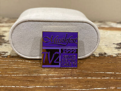 1999 Musikfest Bethlehem Pennsylvania US Concert Festival Pin Button ...