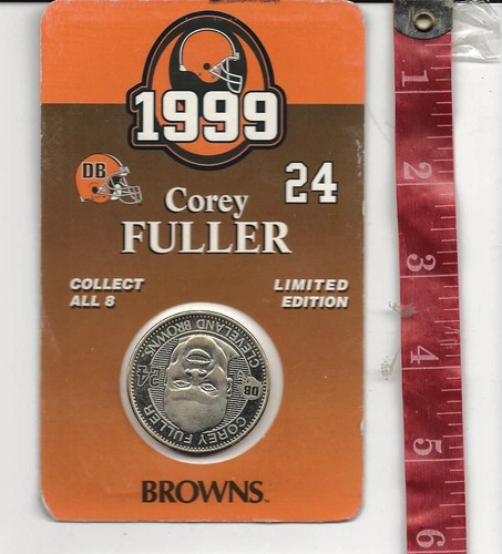 1999 Cleveland Browns collectible coin #24 Korey Fuller | eBay