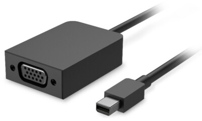 Microsoft Mini Displayport VGA Surface Pro Connector Adapter Black ...