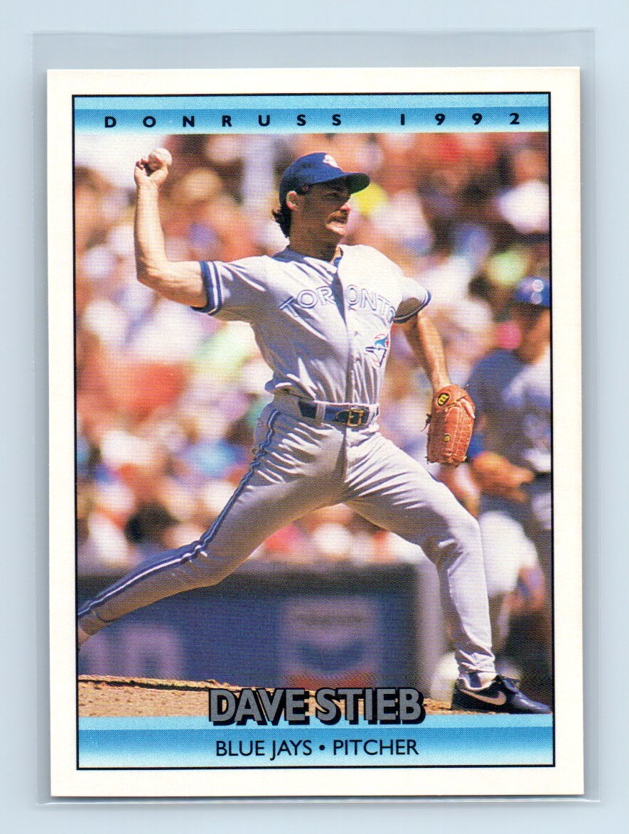 1992 Donruss Dave Stieb Toronto Blue Jays #724 | eBay