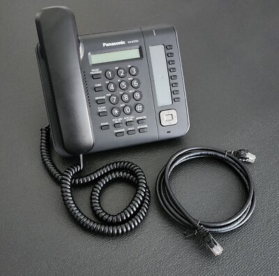 Panasonic KX-NT551 Black Digital Phone Backlit LCD 8 Buttons w/ Free ...