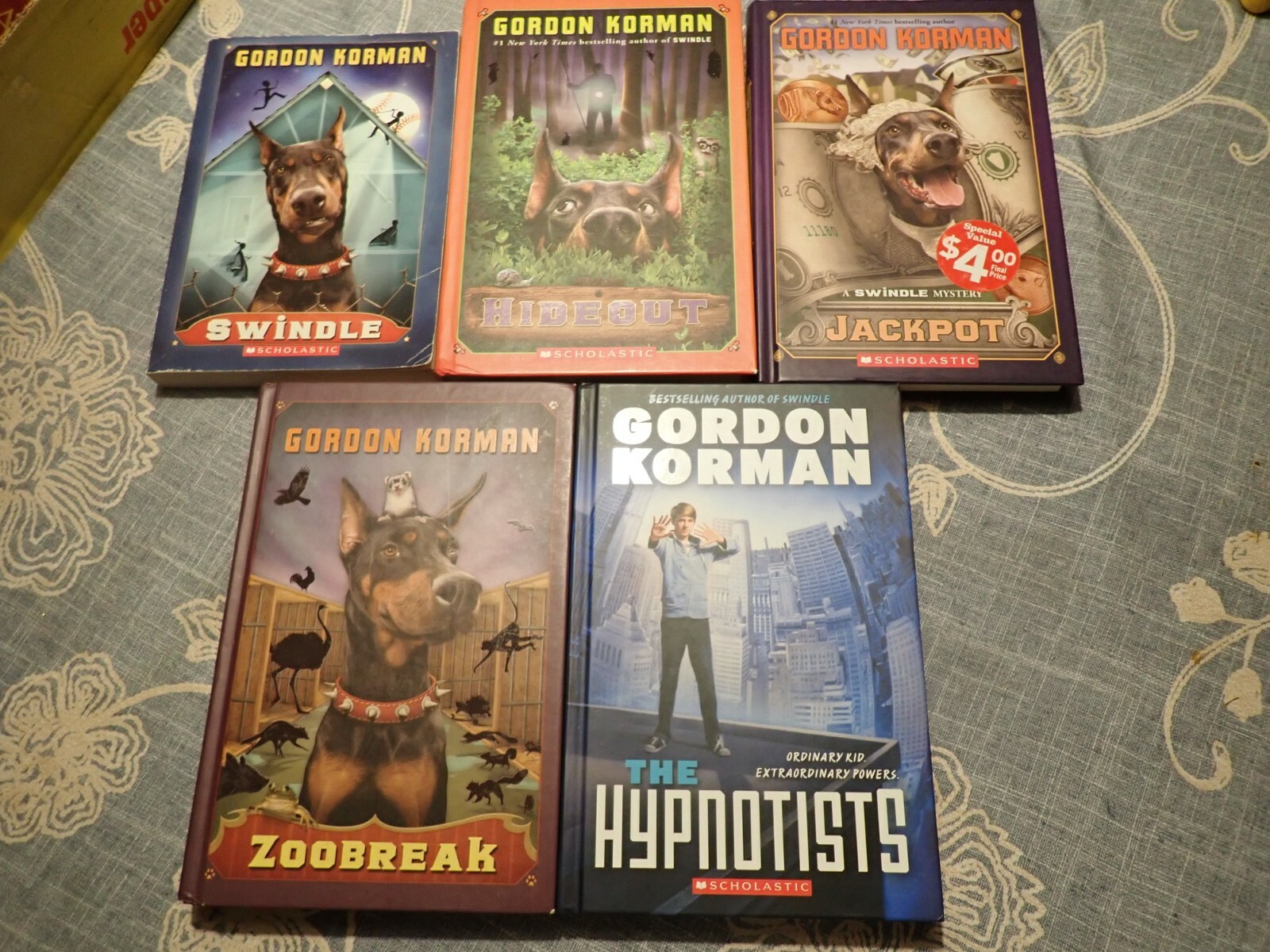 Lot Of 5 books b Gordon Kormon dog books Swindle Jackpot Hideout | eBay