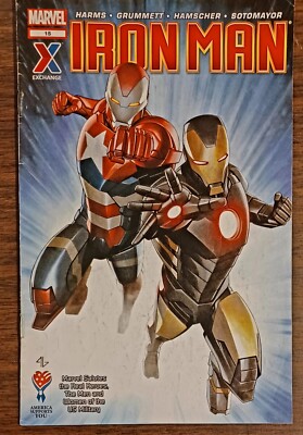 Marvel Iron Man Comics Military Exchange Edition #15 2013 | eBay