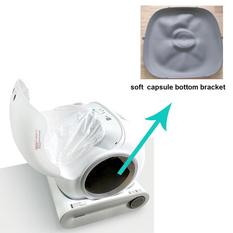 Automatic Cat Litter Box Bin Door Bottom Capsule Ventilation Mesh ...