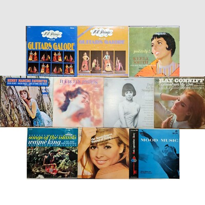 Vintage 10 LP Lot #214: Pretty Faces Sexy Women Cheesecake Covers Easy ...