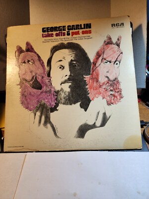 GEORGE CARLIN Take Offs & Put Ons - Comedy RCA CAS2566 1972 VG R37 | eBay
