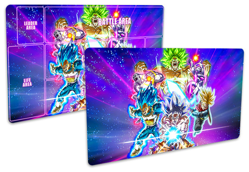 No.3531 Dragon Ball Super Card Game Playmat Goku Vegeta Trunks Broly ...