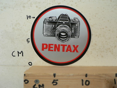 STICKER,DECAL PENTAX CAMERA ROUND B | eBay