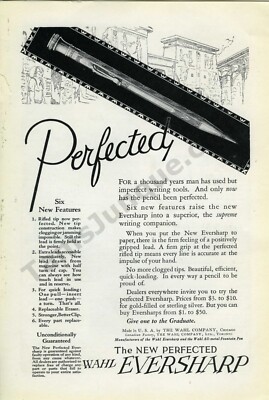 1924 Wahl Eversharp Pencil Writing Tool Old PRINT AD Nearly 100 years old (3376) | eBay