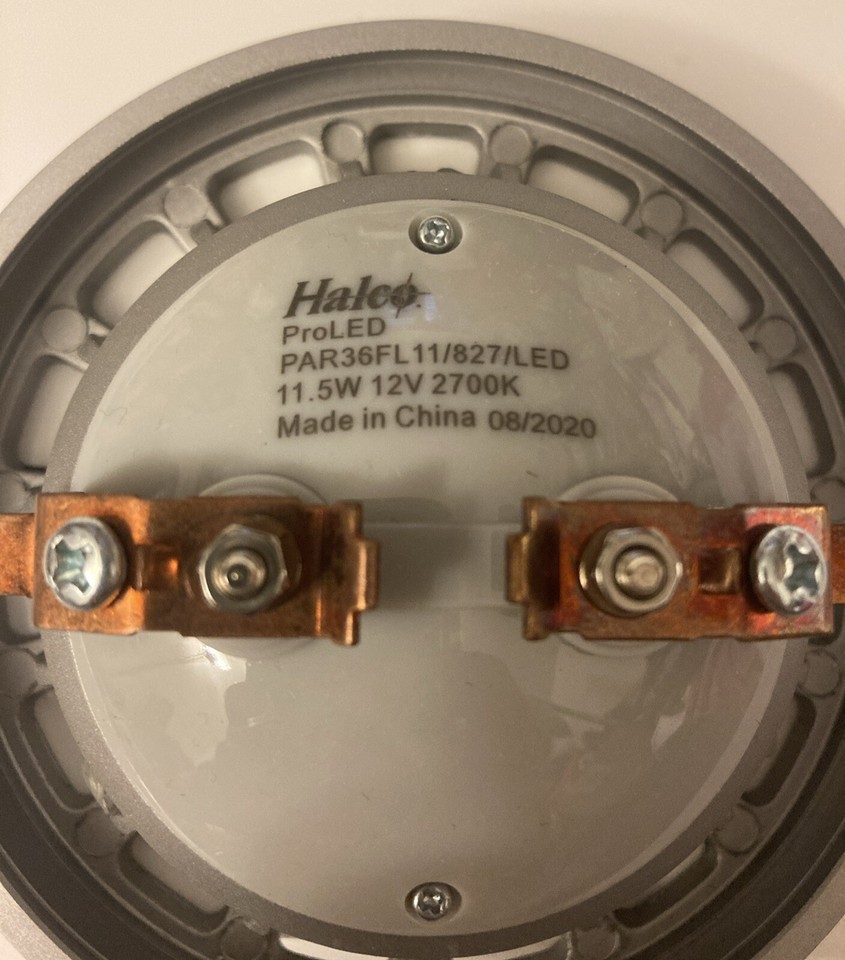 Halco 81097 ProLED PAR36 Flood 12V MP-TERM BASE Warm White 2700K **2 ...