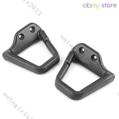 Set of Black Ebony Slotted Seat Belt Guide Loops For 1993-2002 Camaro ...